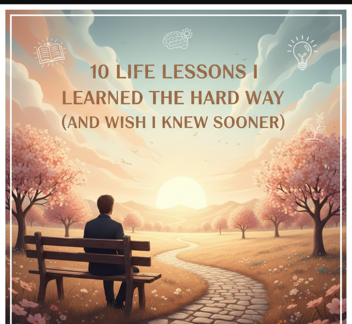 “10 Life Lessons I Learned the Hard Way” on Opera News Hub - Konnect