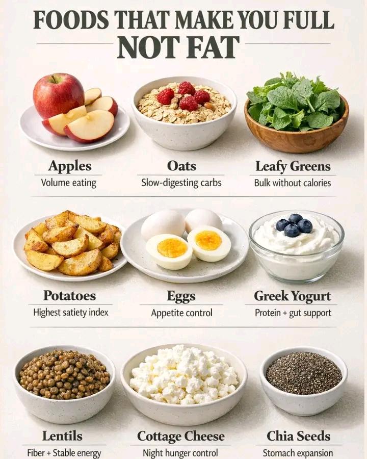 Feeling full isn’t the problem — choosing the wrong “full” foods is ...