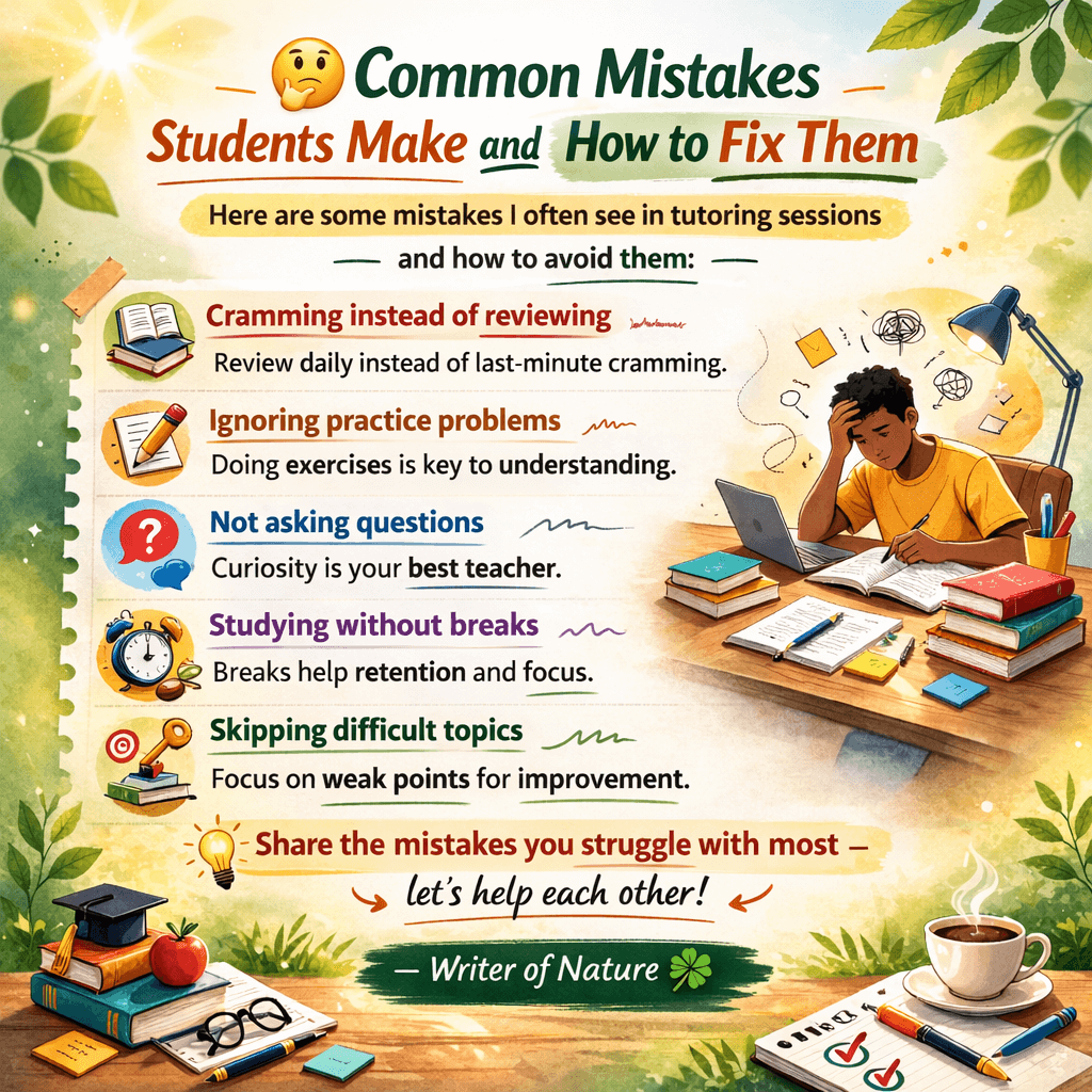 🤔 Common Mistakes Students Make and How to Fix Them - Konnect