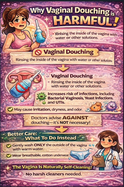 “Vaginal Douching: Is It Really Safe or Harmful? 😳💦” 🚨🧵 - Konnect