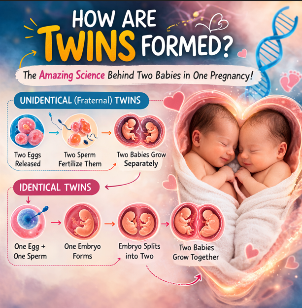 👶🧬 “Twins Explained! How One Pregnancy Can Produce Two Babies” - Konnect